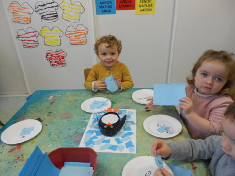 Les pingouins sur la banquise | Ecole Sainte-Anne Plélo