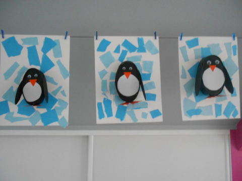 Les pingouins sur la banquise | Ecole Sainte-Anne Plélo