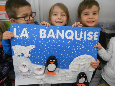 Les pingouins sur la banquise | Ecole Sainte-Anne Plélo